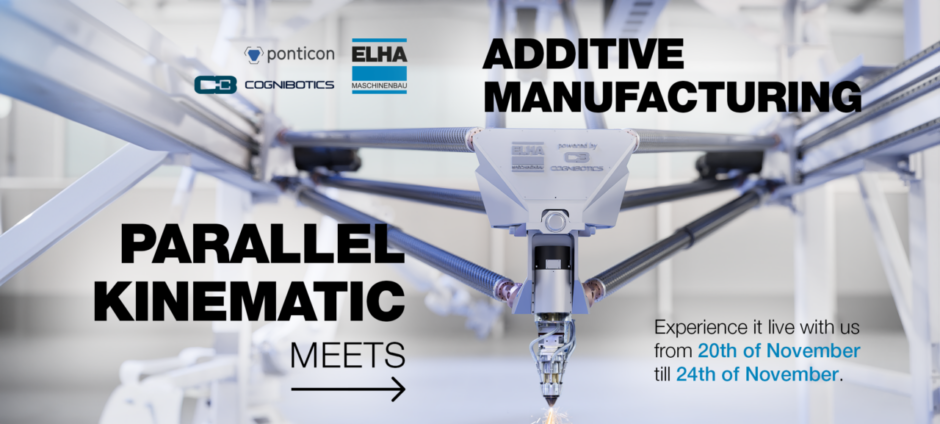 Parallel kinematics meets additive manufacturing - ELHA